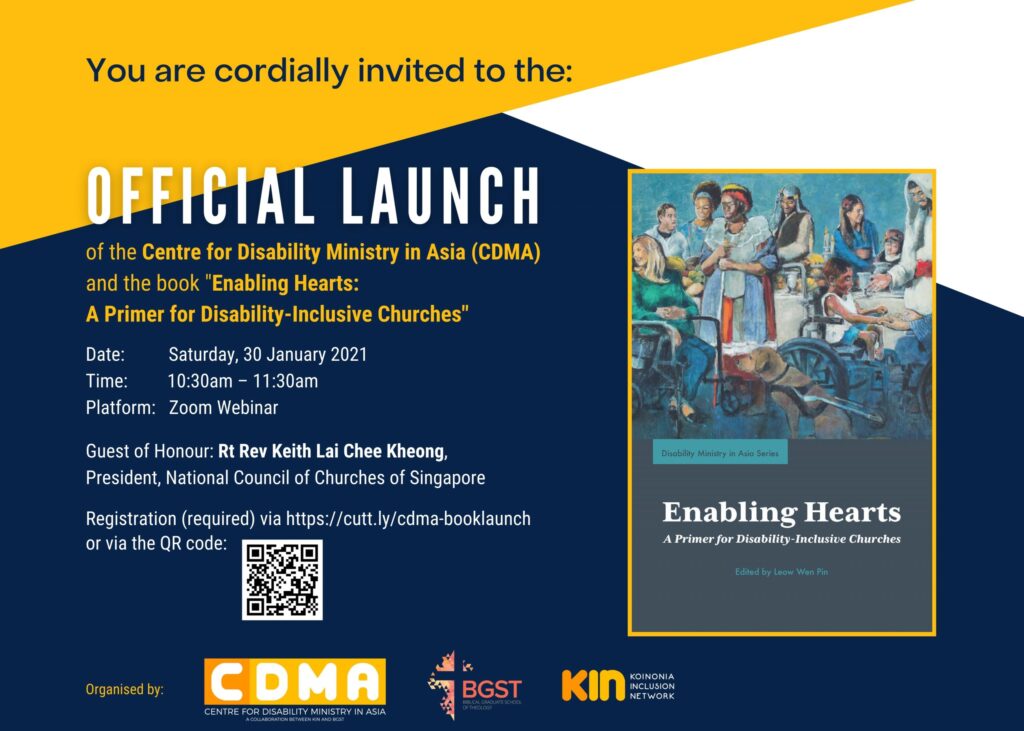 Official Launch of CDMA & “Enabling Hearts” | Koinonia Inclusion Network